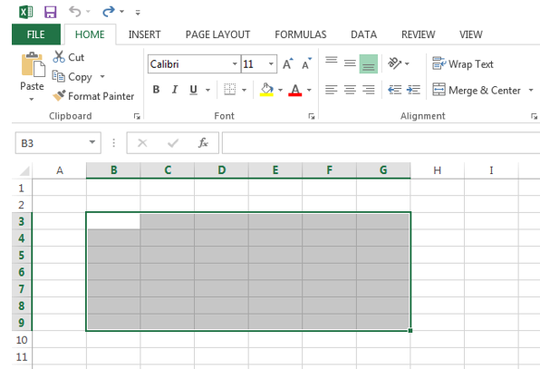 Create a Table in Excel | IT Services
