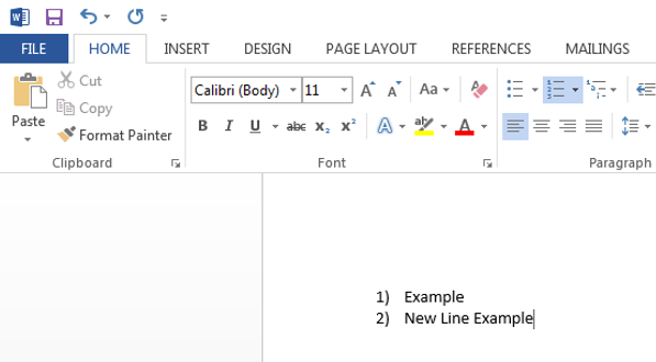 Outline Tools Word 2013 | IT Services