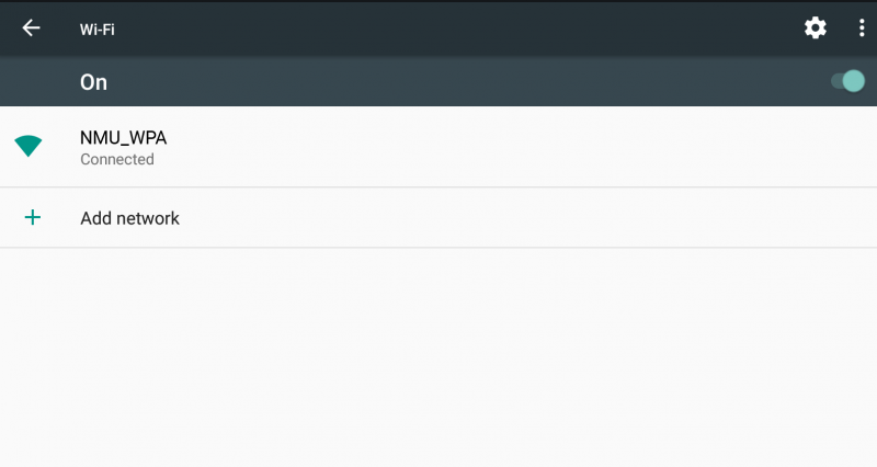 Connecting to NMU WiFi using the NMU_WPA on Android | Technology ...
