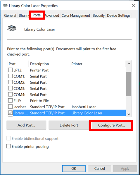 Saving Printer Settings Technology Support Services